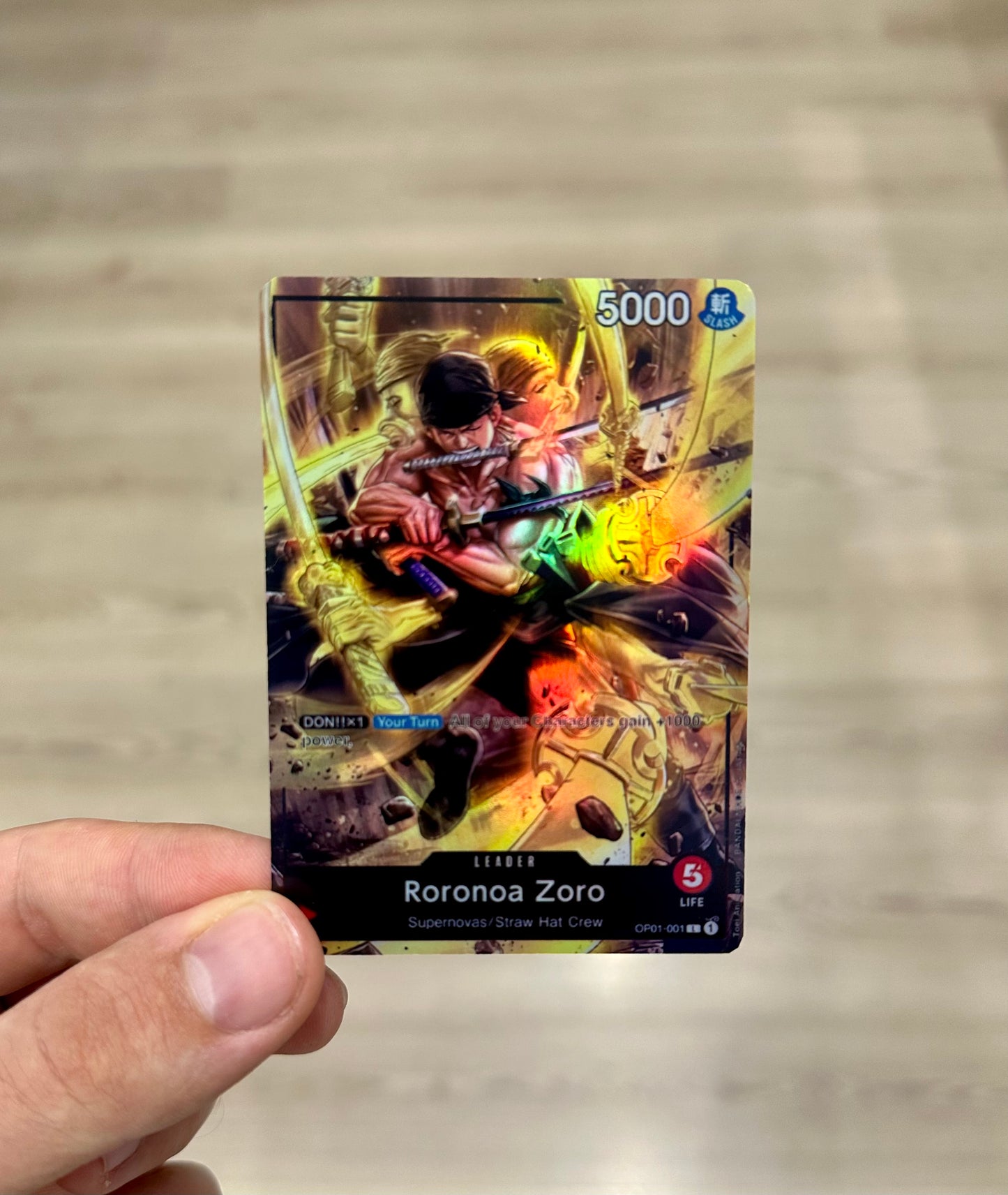 Zoro Leader Alt Art – Custom Collection